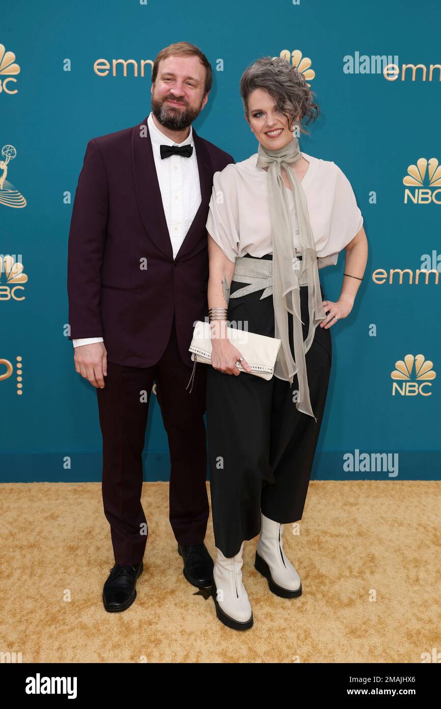 Randall Good, left, and Ameni Rozsa arriveAmeni Rozsa Randall Good at ...