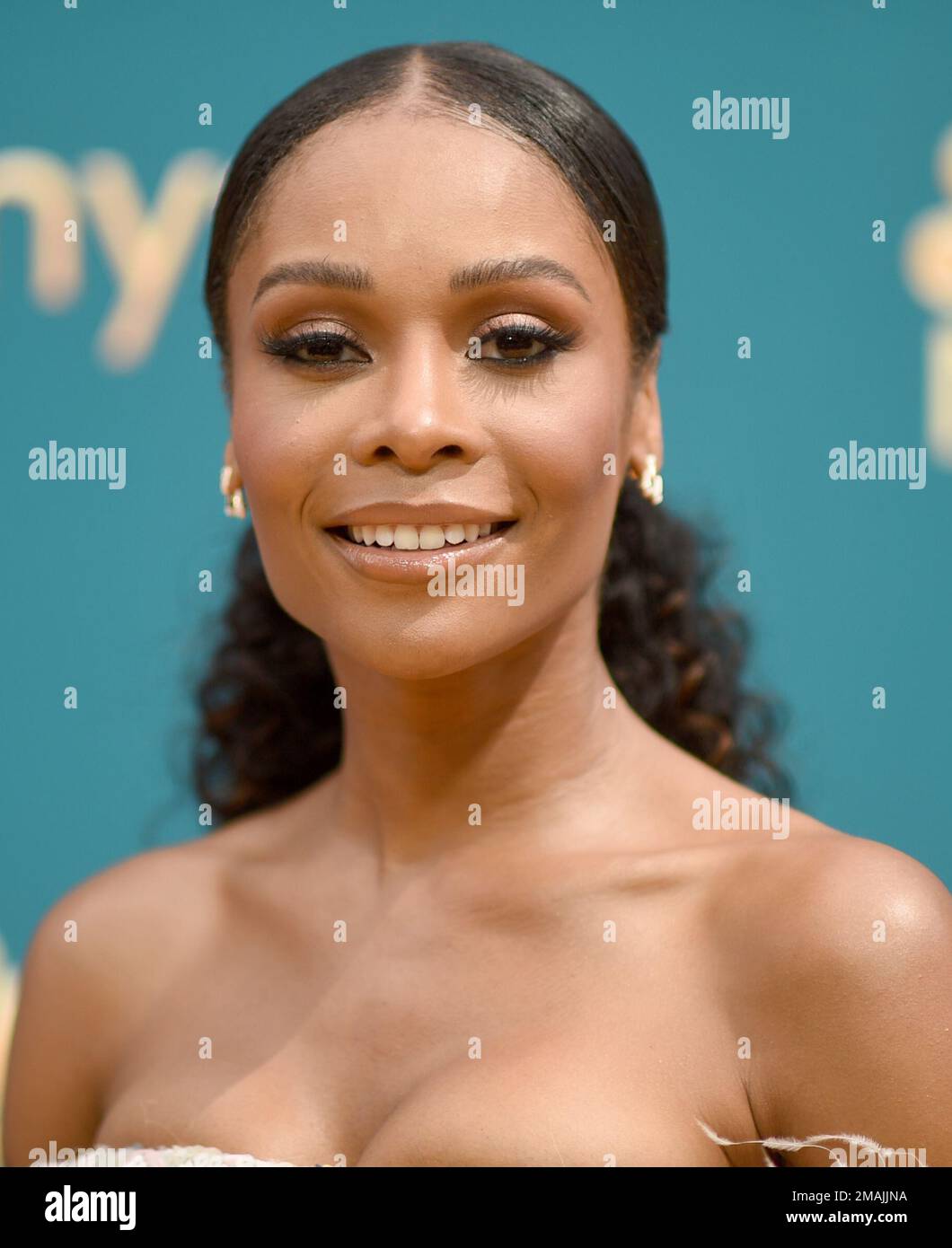 Zuri Hall arrives at the 74th Primetime Emmy Awards on Monday, Sept. 12 ...