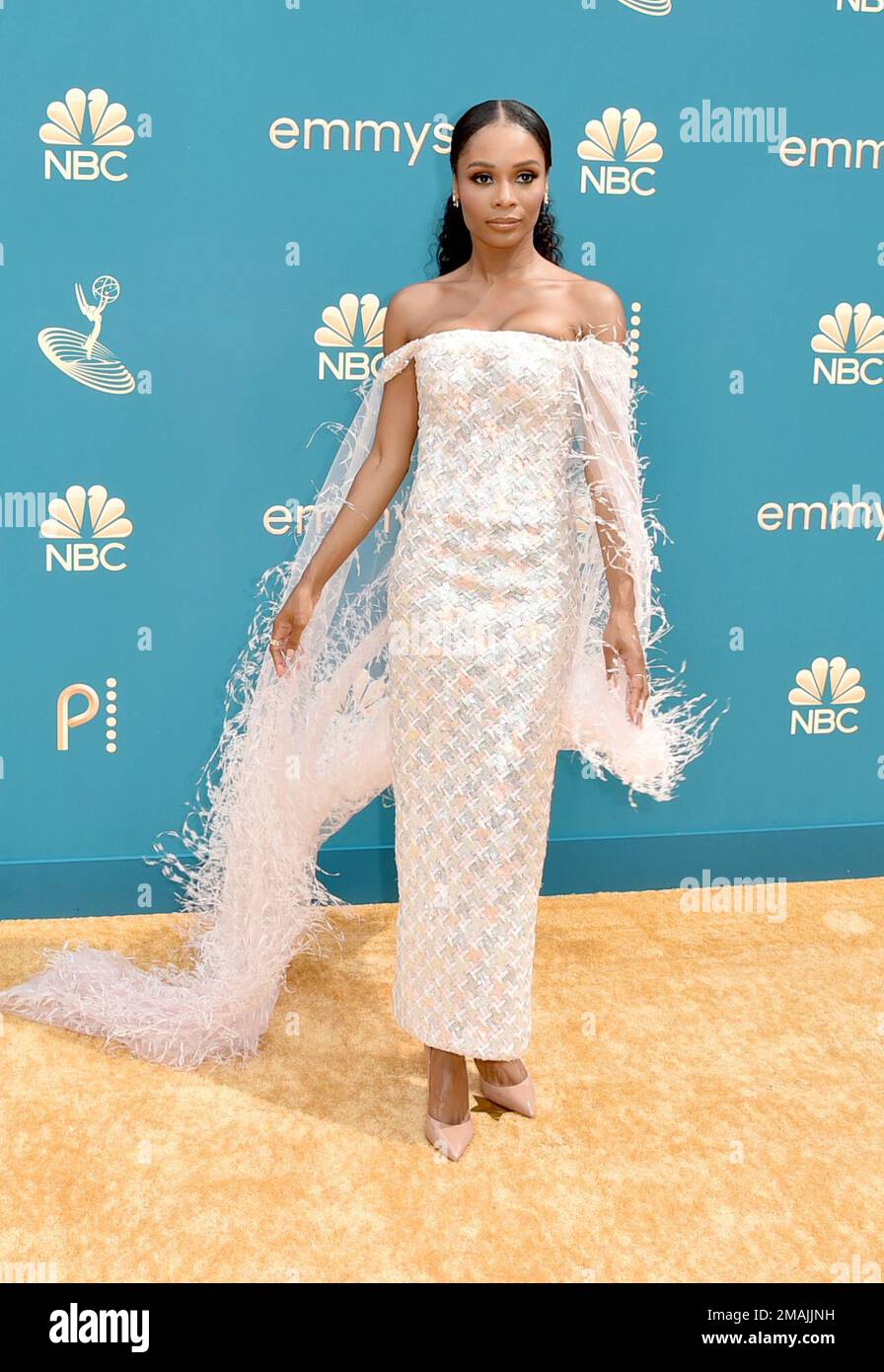 Zuri Hall arrives at the 74th Primetime Emmy Awards on Monday, Sept. 12 ...