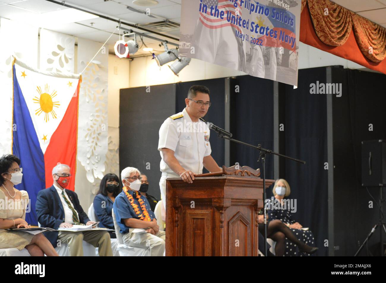 RADM Alan Reyes, Deputy Commander, Naval Supply Systems Command ...