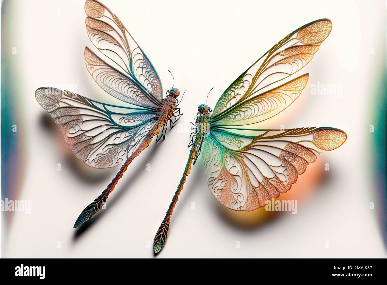 Butterfly flying together hi-res stock photography and images - Alamy