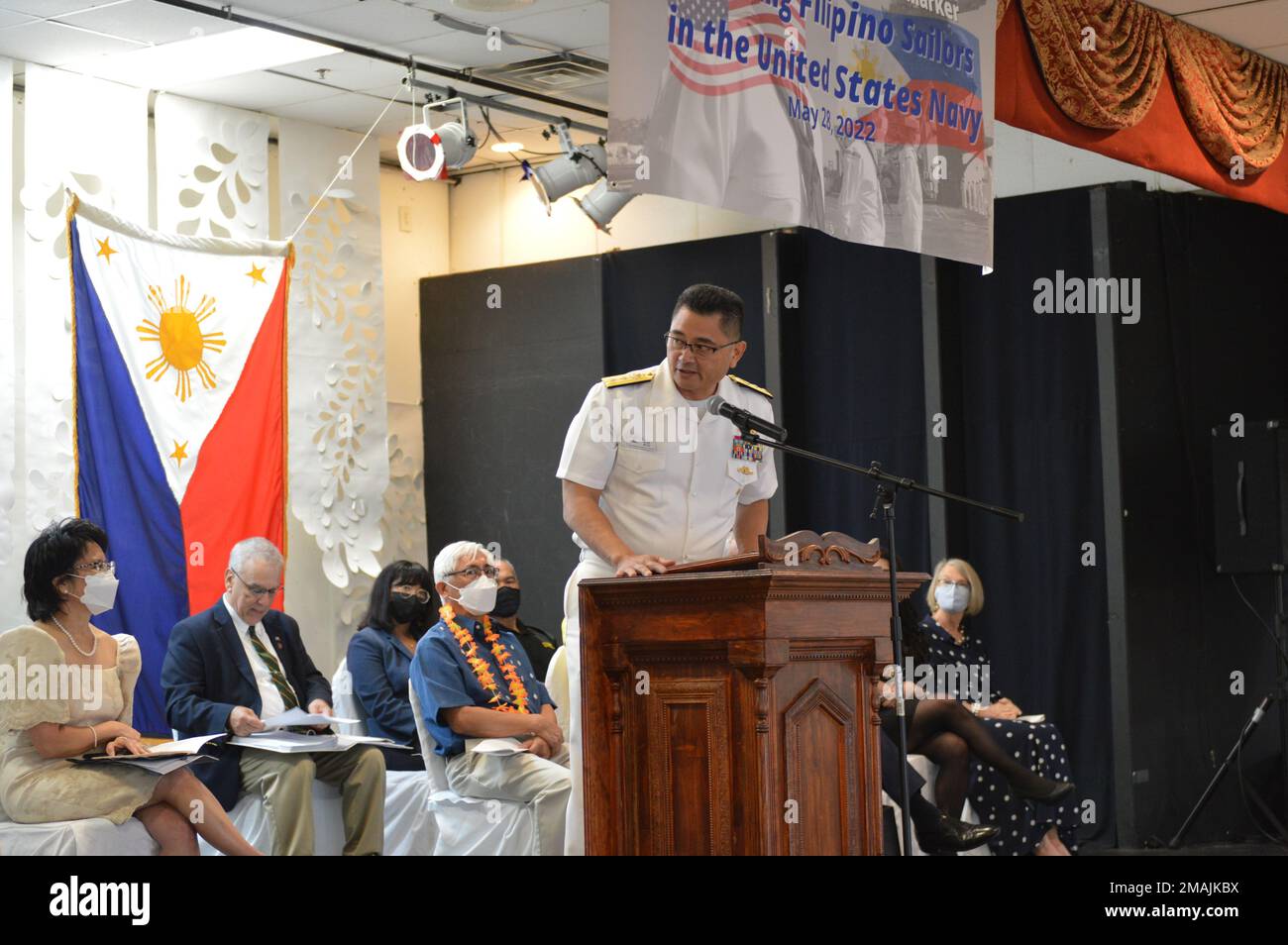 RADM Alan Reyes, Deputy Commander, Naval Supply Systems Command ...