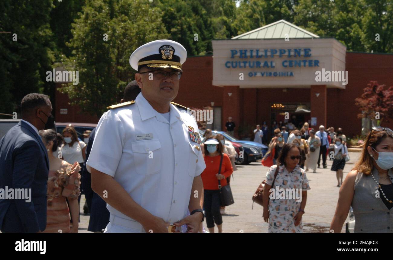 RADM Alan Reyes, Deputy Commander, Naval Supply Systems Command awaits ...