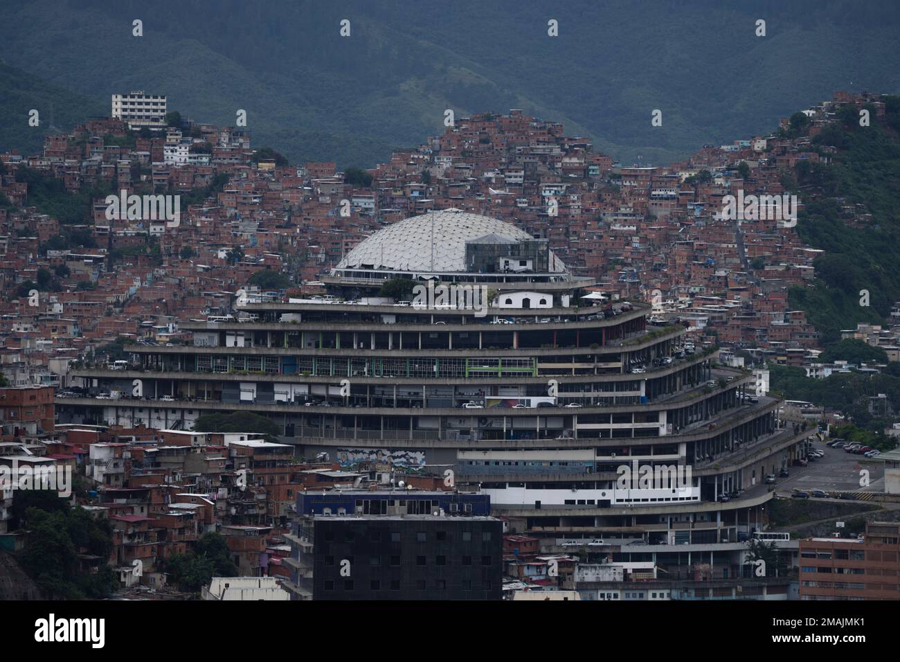 Venezuela's police intelligence headquarters known as El Helicoide ...