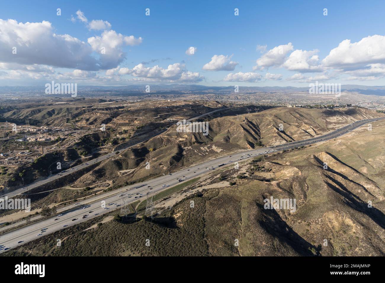 Interstate california highway 14 freeway hi-res stock photography and ...