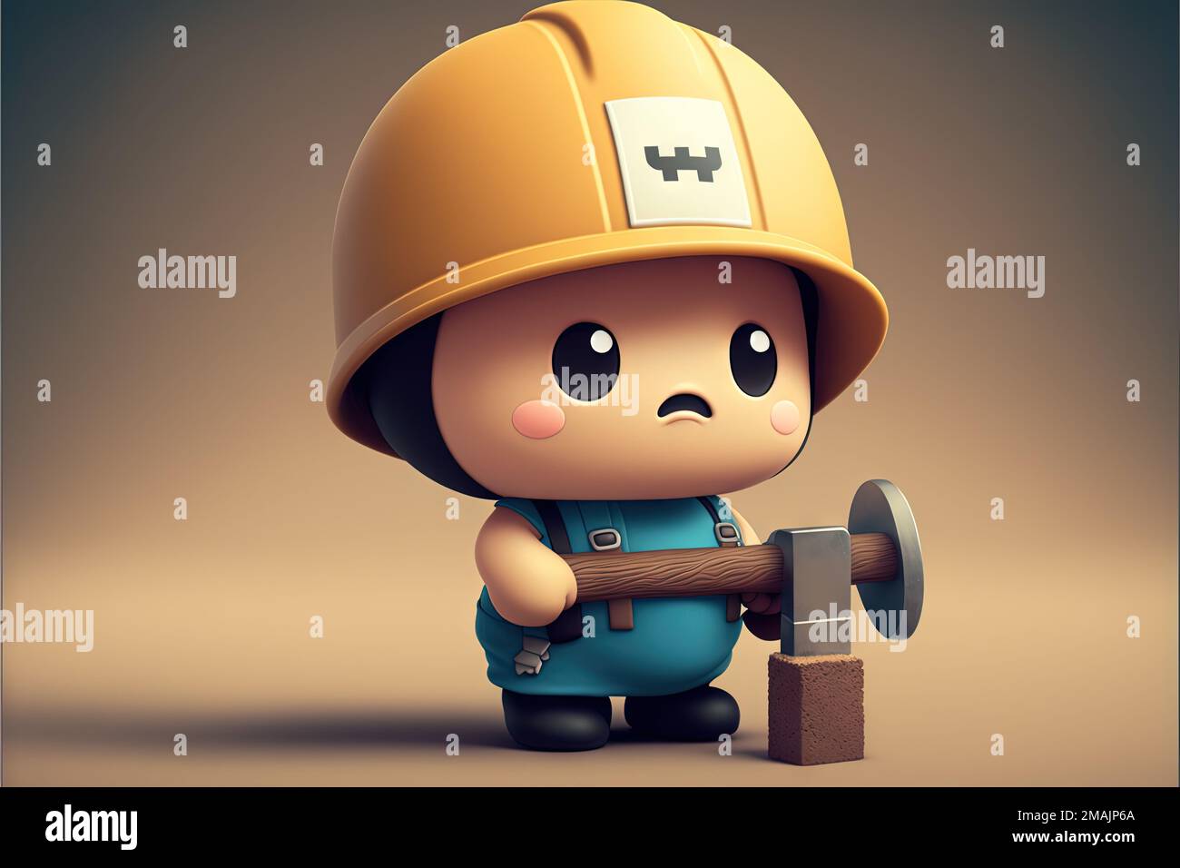 Sad builder hi-res stock photography and images - Alamy