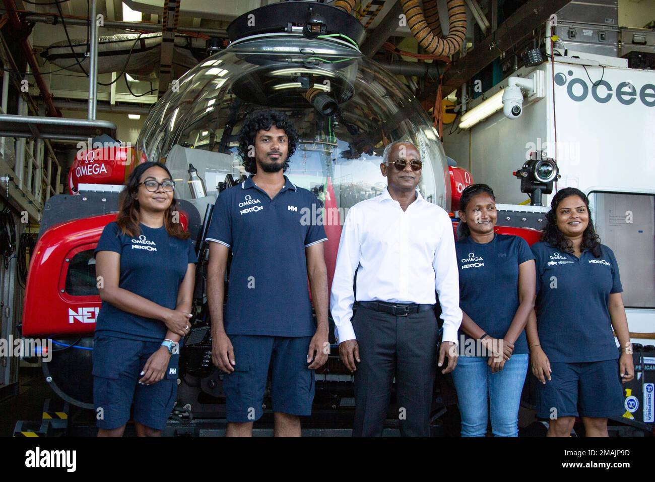 IMAGE DISTRIBUTED FOR NEKTON - From left, Farah Amjad, Mohamed Ahusan ...