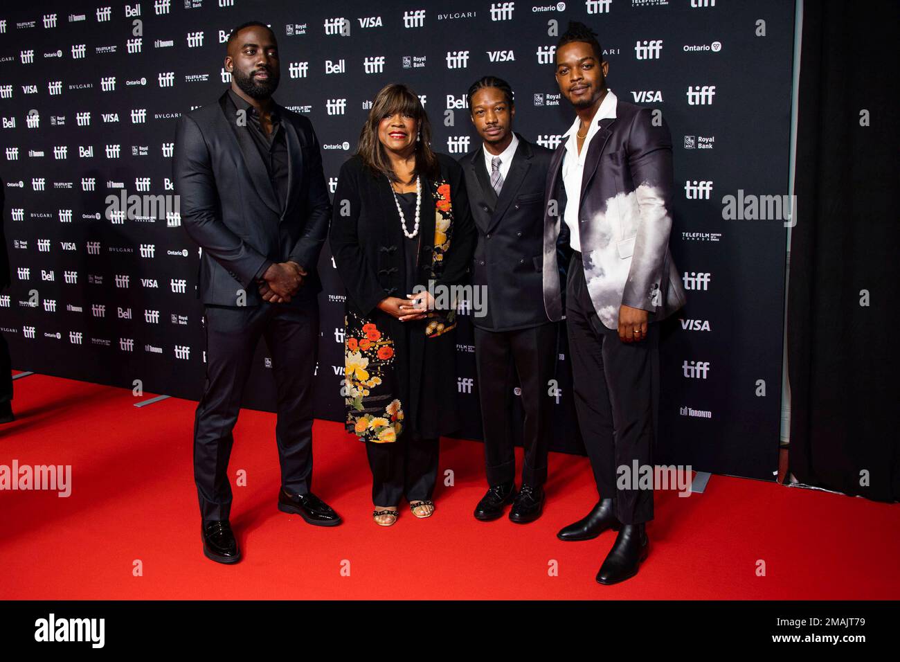 From left, Shamier Anderson, Chaz Ebert, Lamar Johnson and Stephan ...