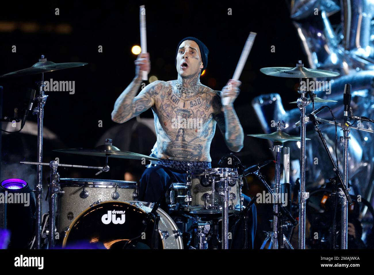 Travis Barker 2022 Drumming