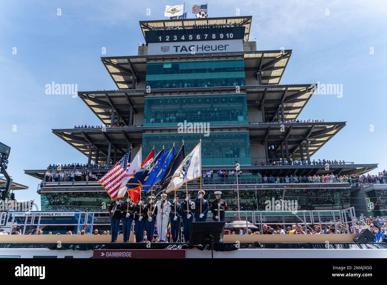 Indiana National Guardsmen support the Indianapolis 500, Sunday, May 29 ...