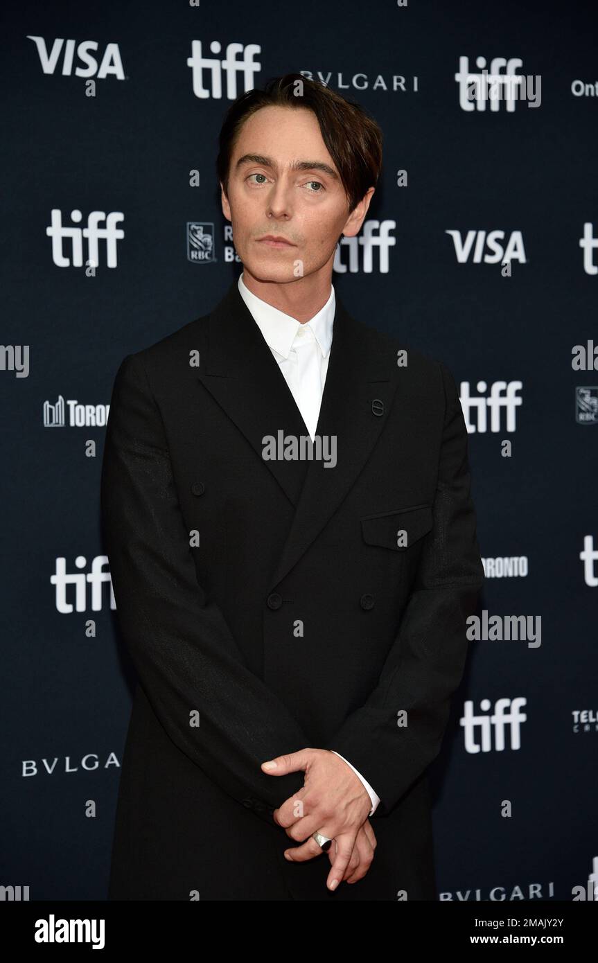 David Dawson attends the premiere of "My Policeman" at the Princess of ...