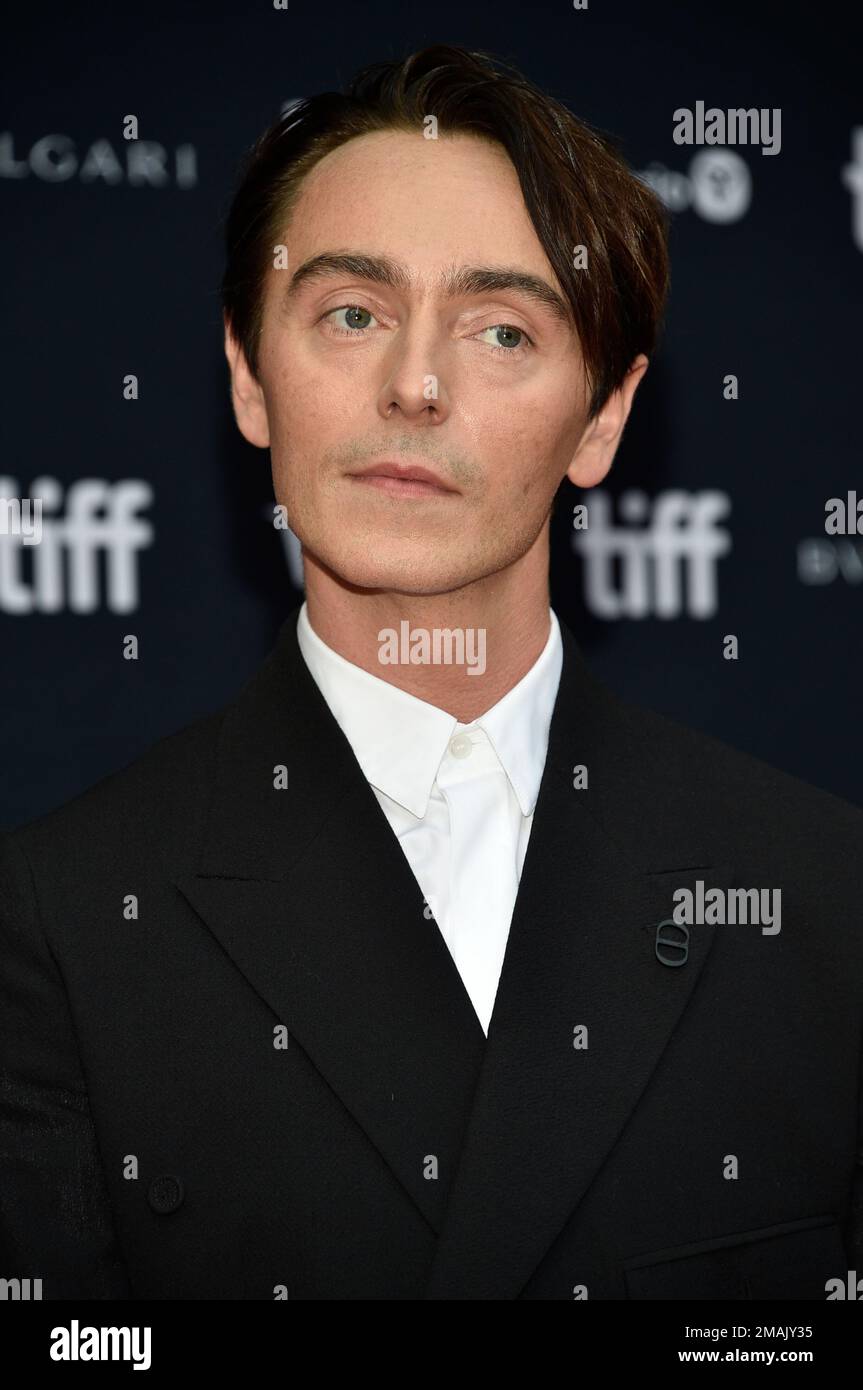 David Dawson attends the premiere of "My Policeman" at the Princess of Wales Theatre during the ...