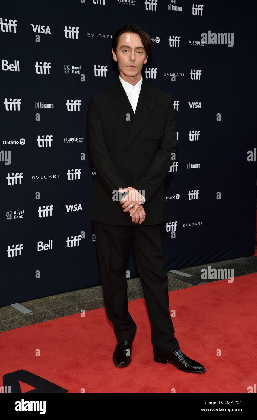 David Dawson attends the premiere of "My Policeman" at the Princess of ...