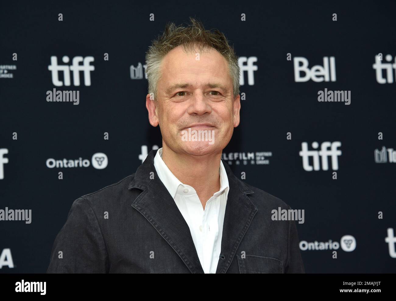 Director Michael Grandage attends the premiere of "My Policeman" at the ...