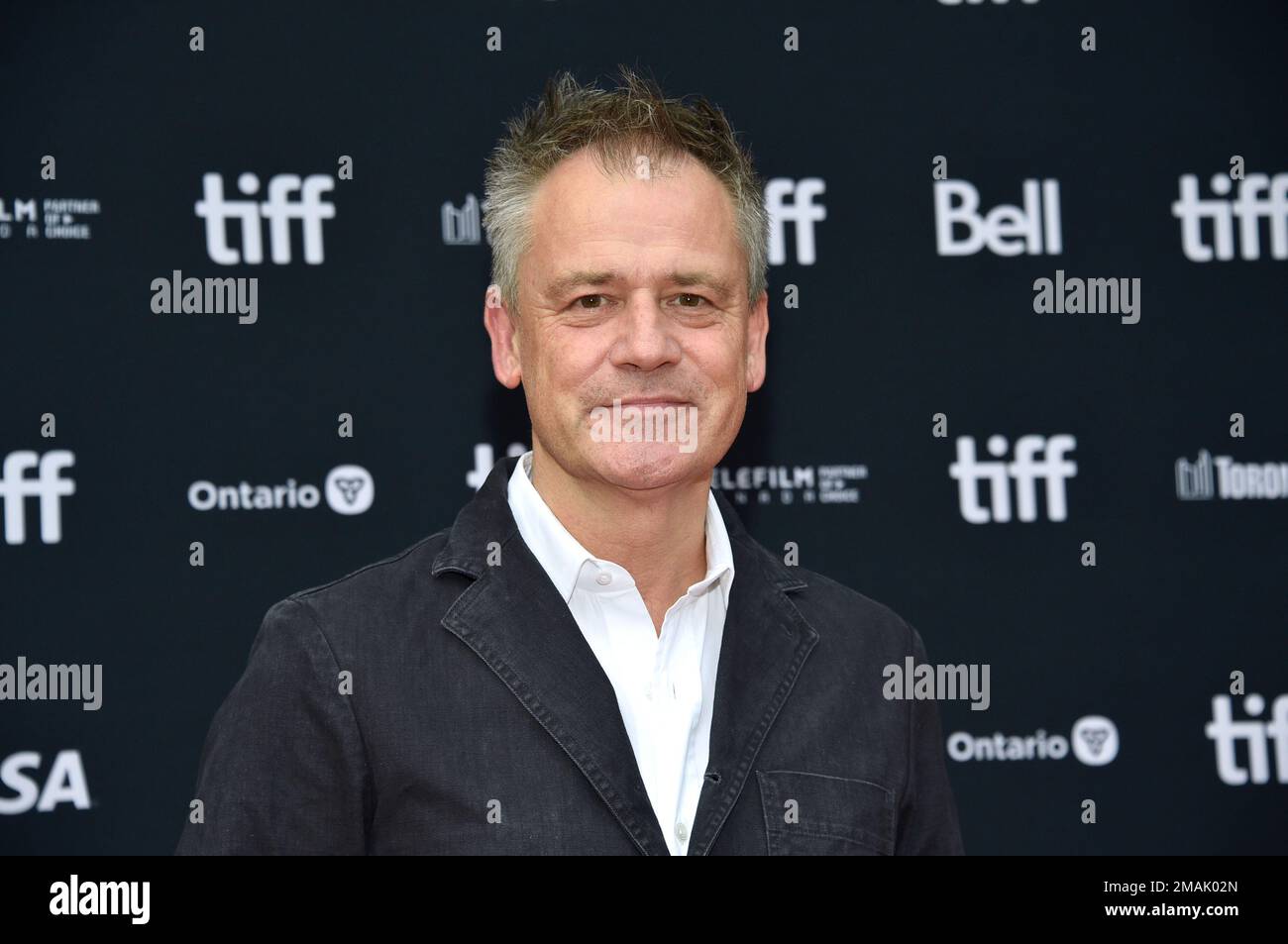 Director Michael Grandage attends the premiere of "My Policeman" at the ...