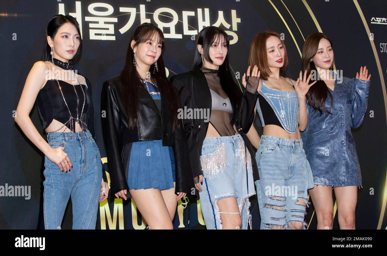 Seoul, South Korea. 19th Jan, 2023. South Korean Kang Ji-young ...