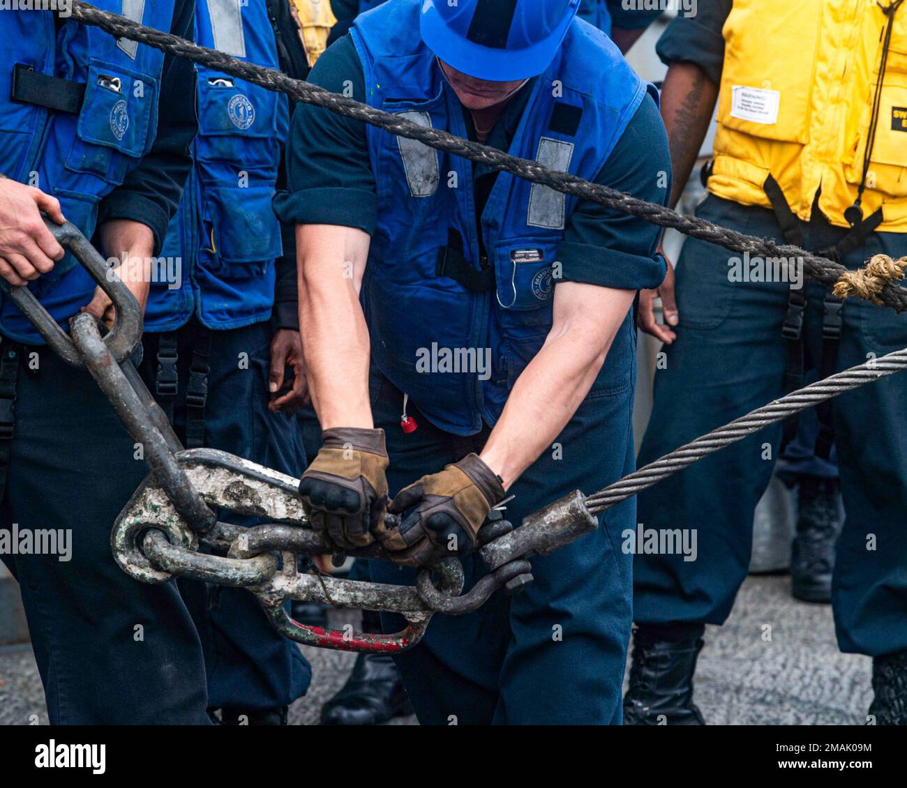 PHILIPPINE SEA (May 28, 2022) Seaman Daniel Gregory, from Manassas, Va ...