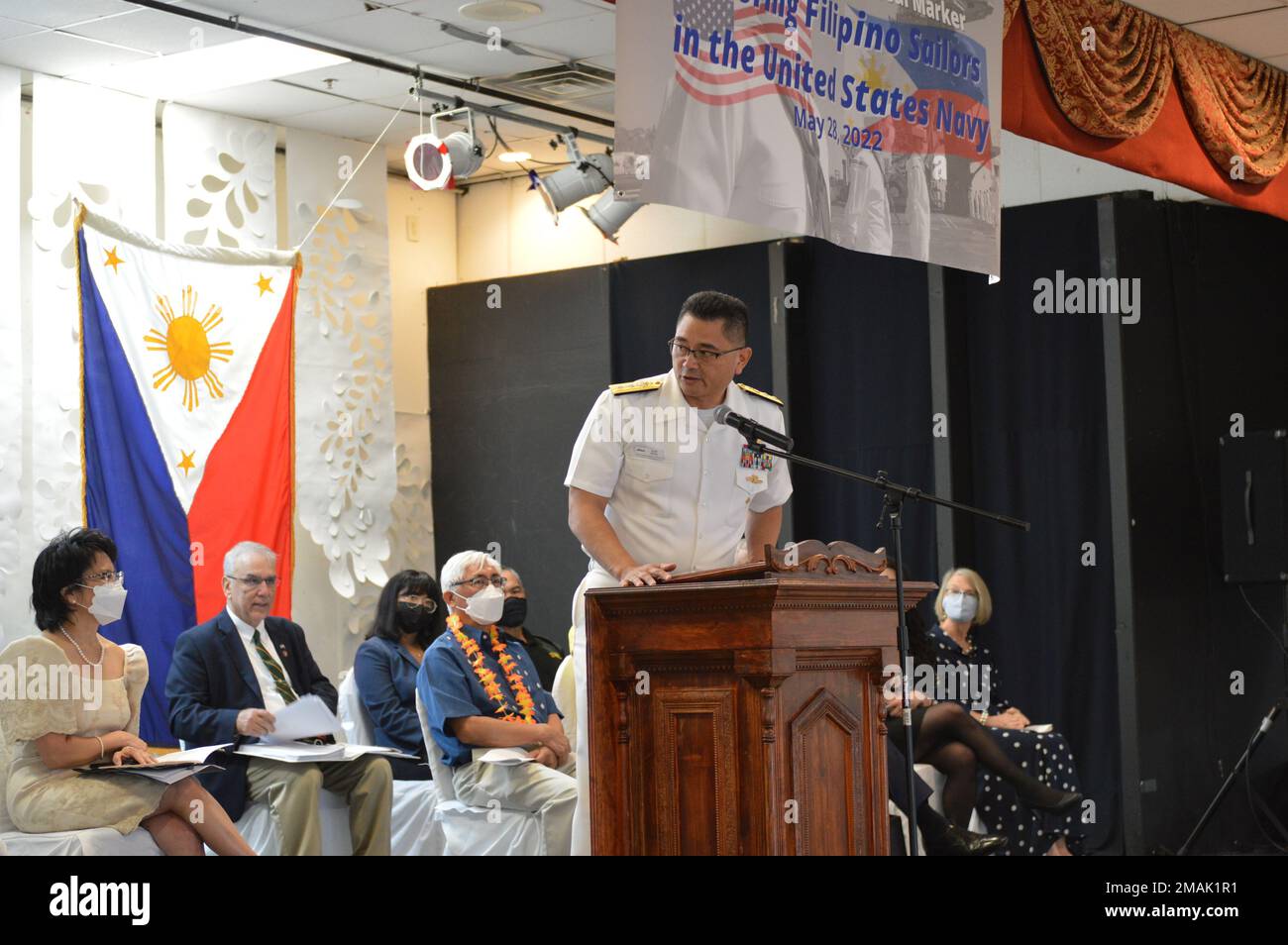 RADM Alan Reyes, Deputy Commander, Naval Supply Systems Command ...