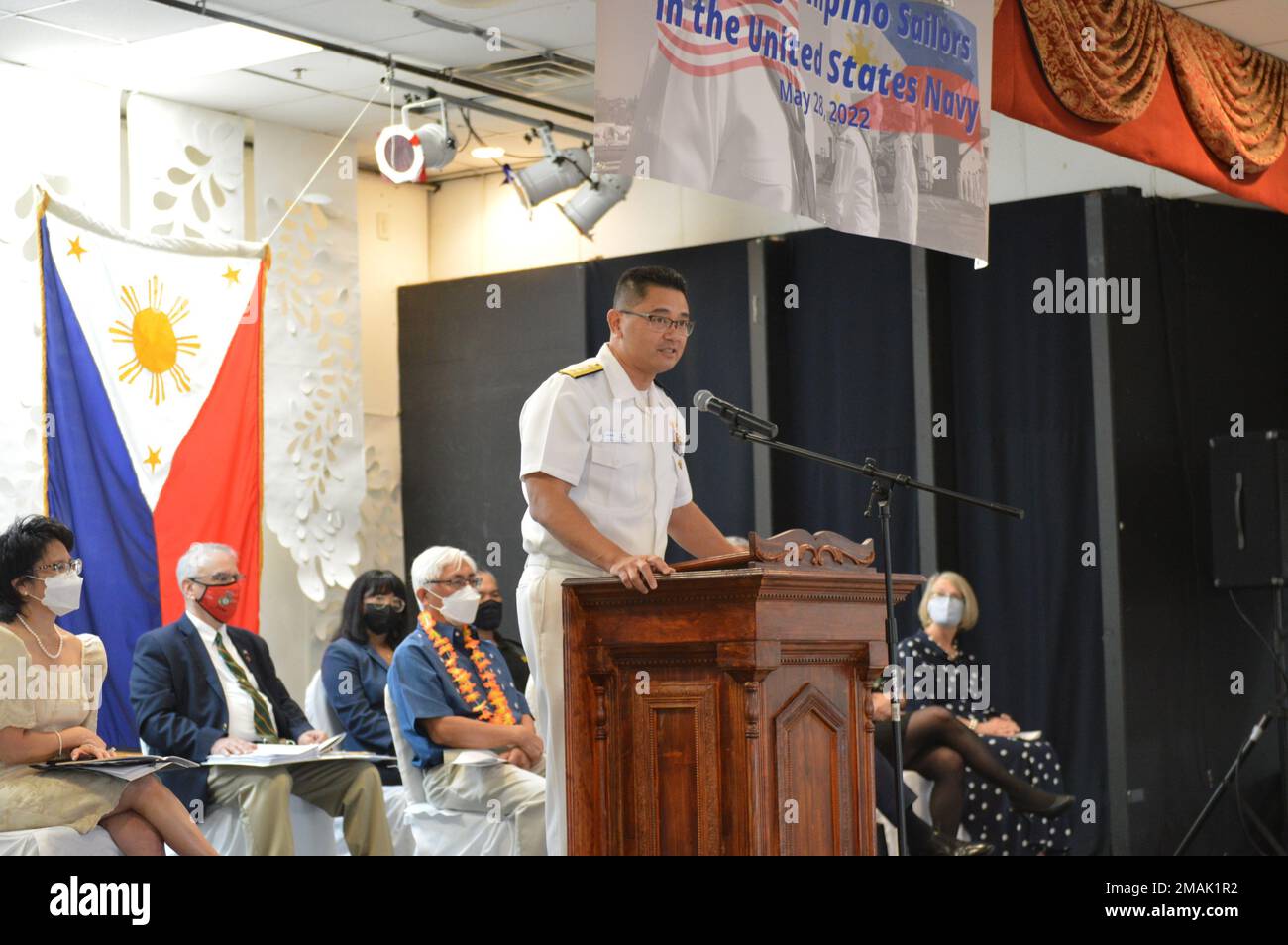 RADM Alan Reyes, Deputy Commander, Naval Supply Systems Command ...