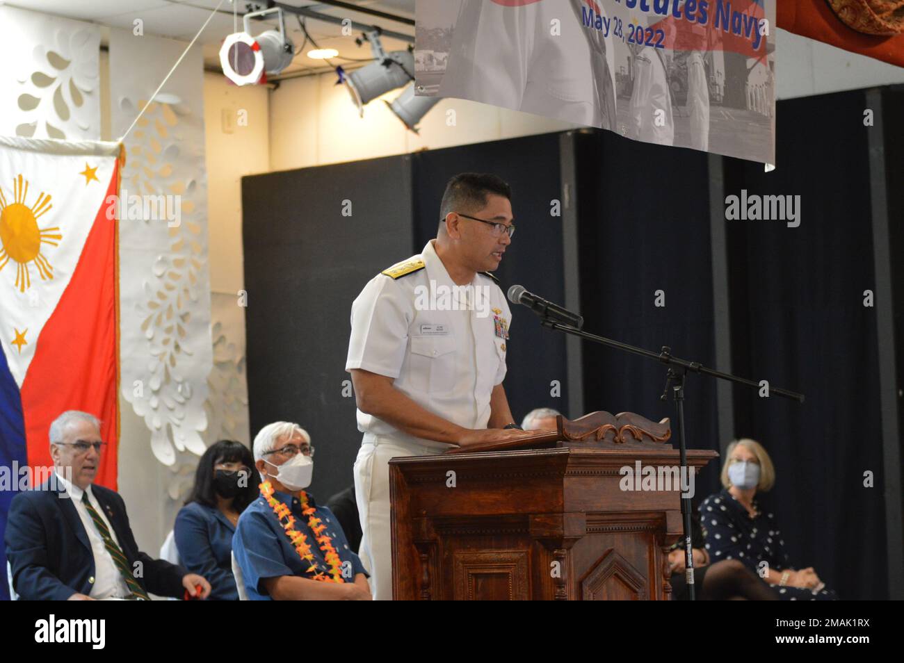 RADM Alan Reyes, Deputy Commander, Naval Supply Systems Command ...