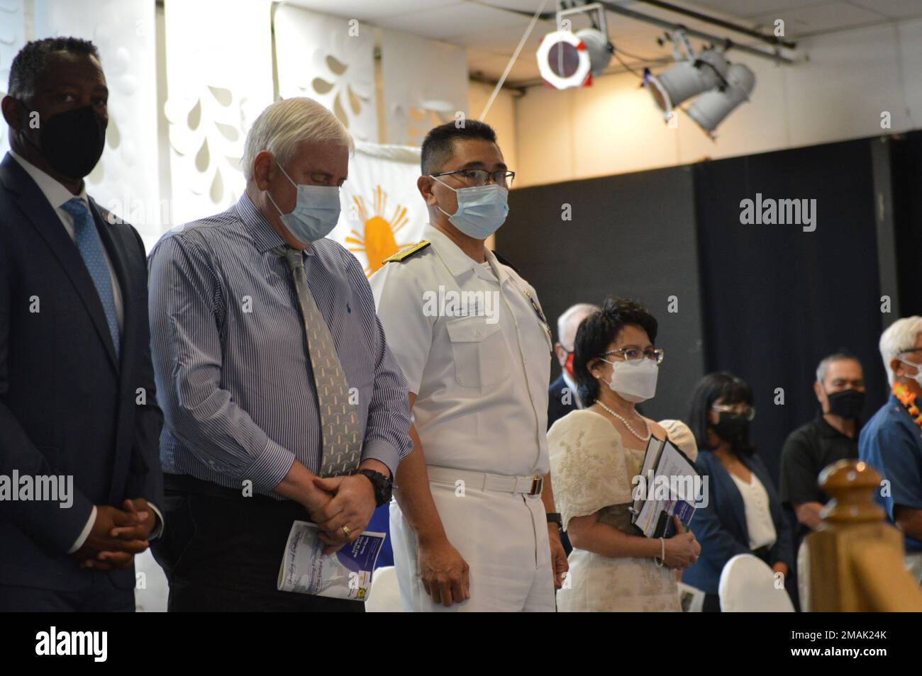 RADM Alan Reyes, Deputy Commander, Naval Supply Systems Command, Mayor ...