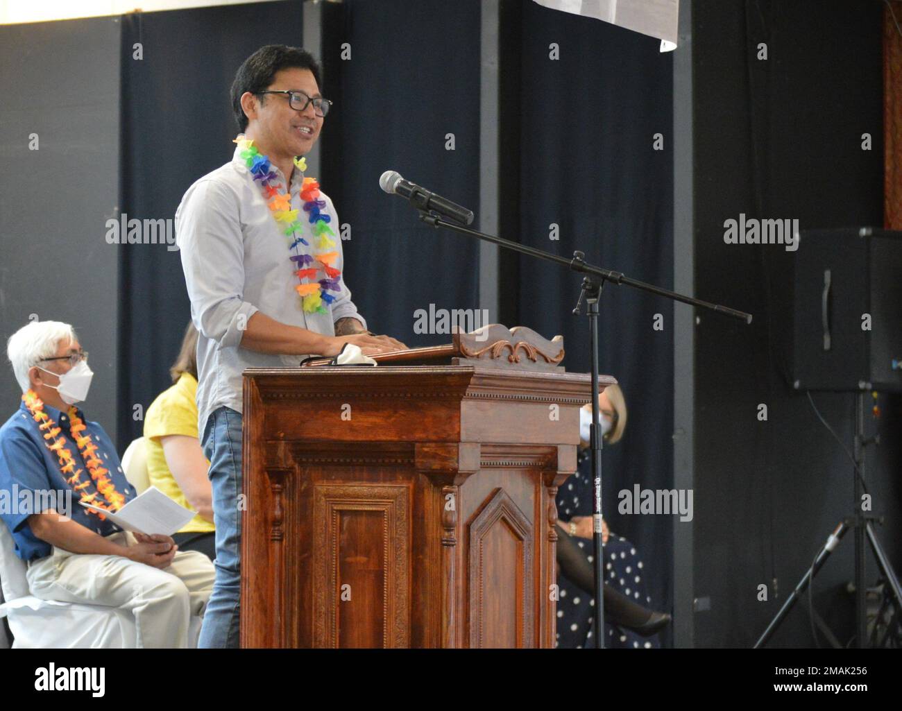 Ray Obispo, President of the Filipino National Historical Society ...