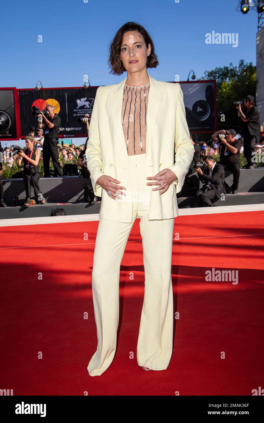Phoebe Waller-Bridge poses for photographers upon arrival at the ...