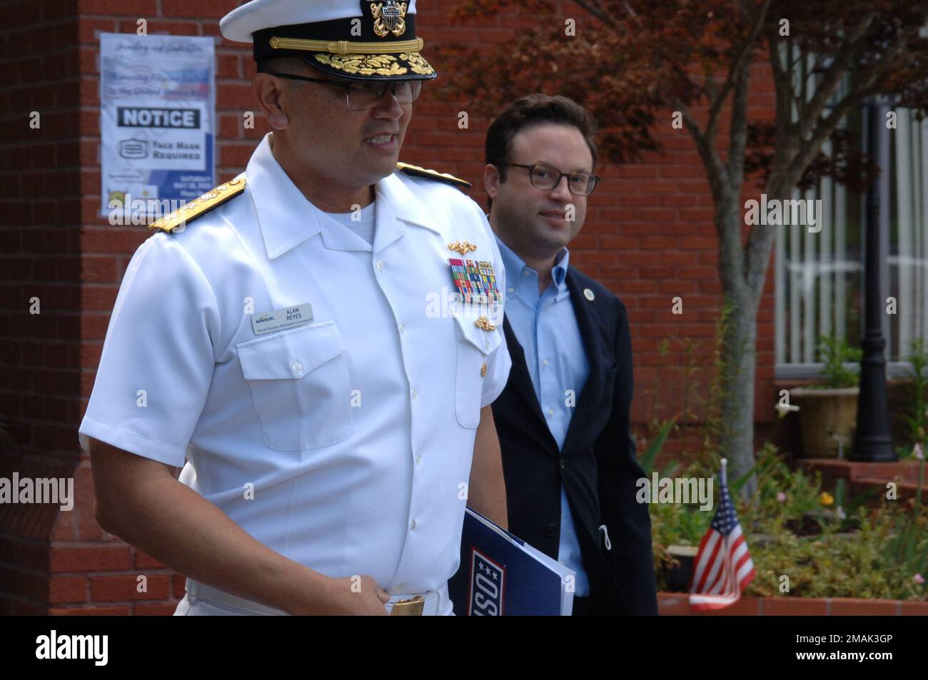 RADM Alan Reyes, Deputy Commander, Naval Supply Systems Command ...
