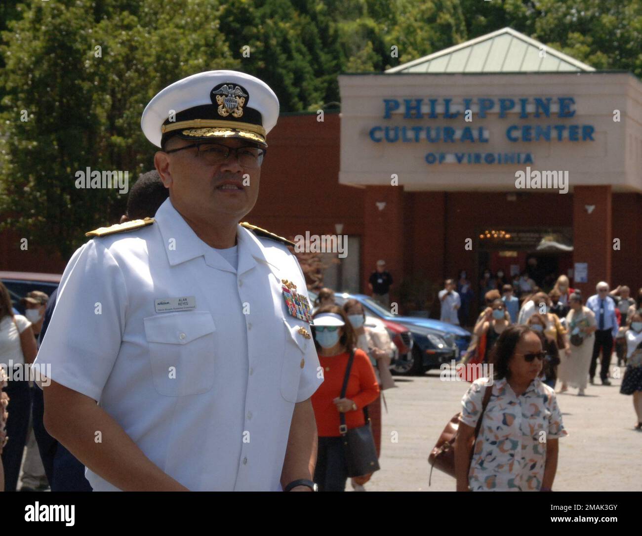RADM Alan Reyes, Deputy Commander, Naval Supply Systems Command ...