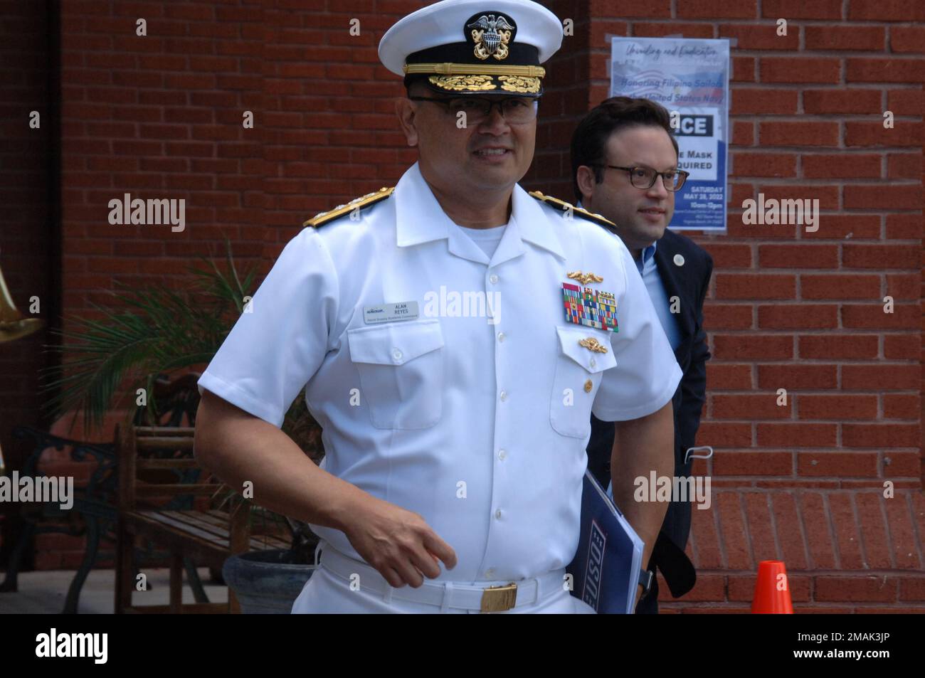 RADM Alan Reyes, Deputy Commander, Naval Supply Systems Command ...