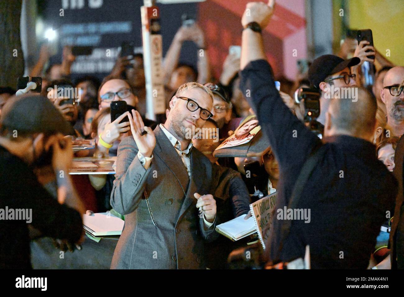 Seth Rogen attends the premiere of "The Fabelmans" at the Princess of ...