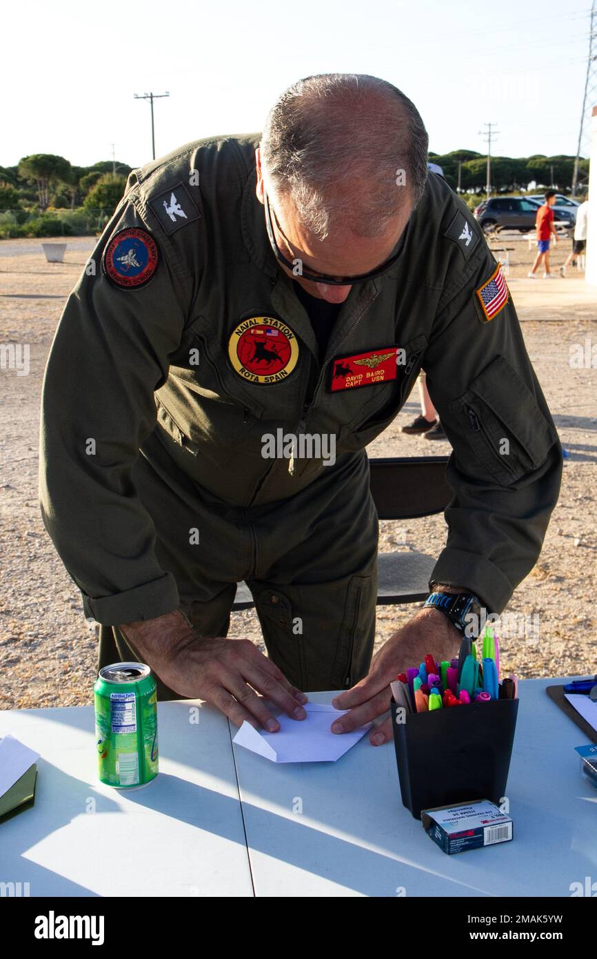 NAVAL STATION ROTA, Spain (May 27, 2022) – Capt. David Baird ...