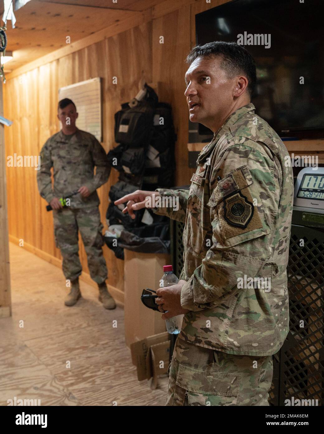 U.S. Air Force Col. Jason Chambers, incoming commander of the 449th Air ...