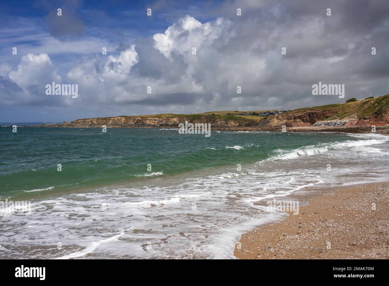 Sea beach at South Milton Sands, Devon UK Stock Photo - Alamy