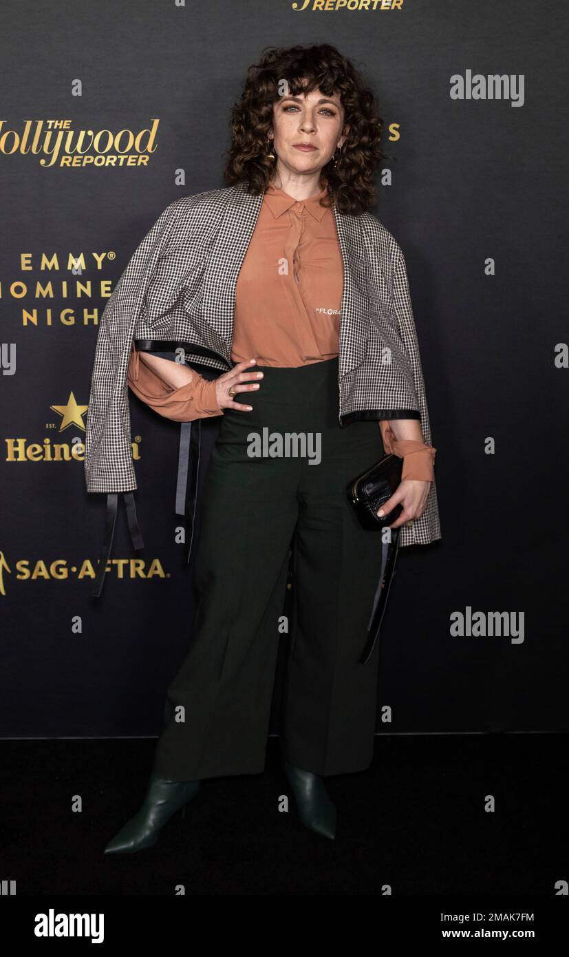 Jen Tullock arrives at The Hollywood Reporter and SAG-AFTRA's Emmy ...