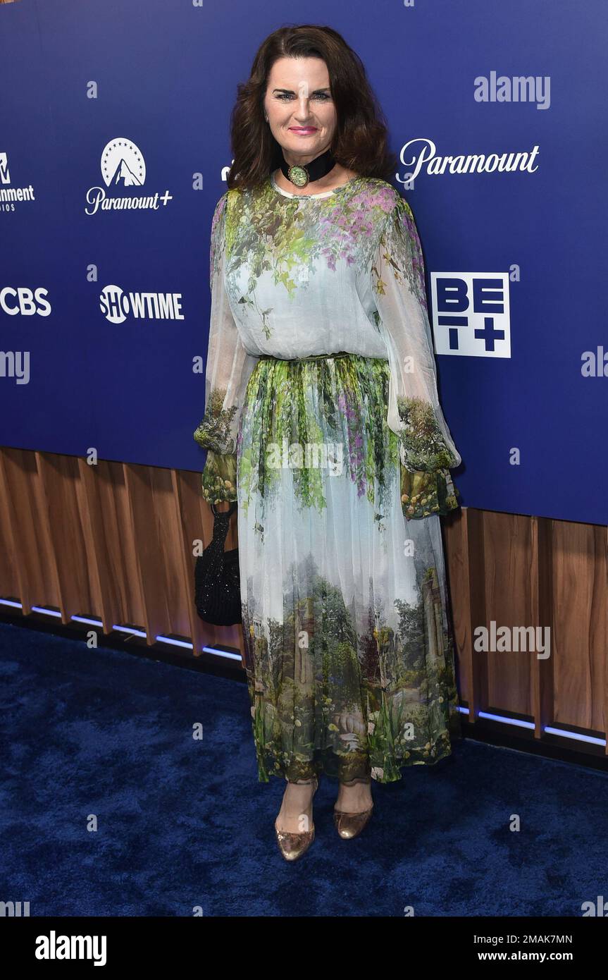 Mary Birdsong arrives at the Paramount Emmy Party on Saturday, Sept. 10 ...