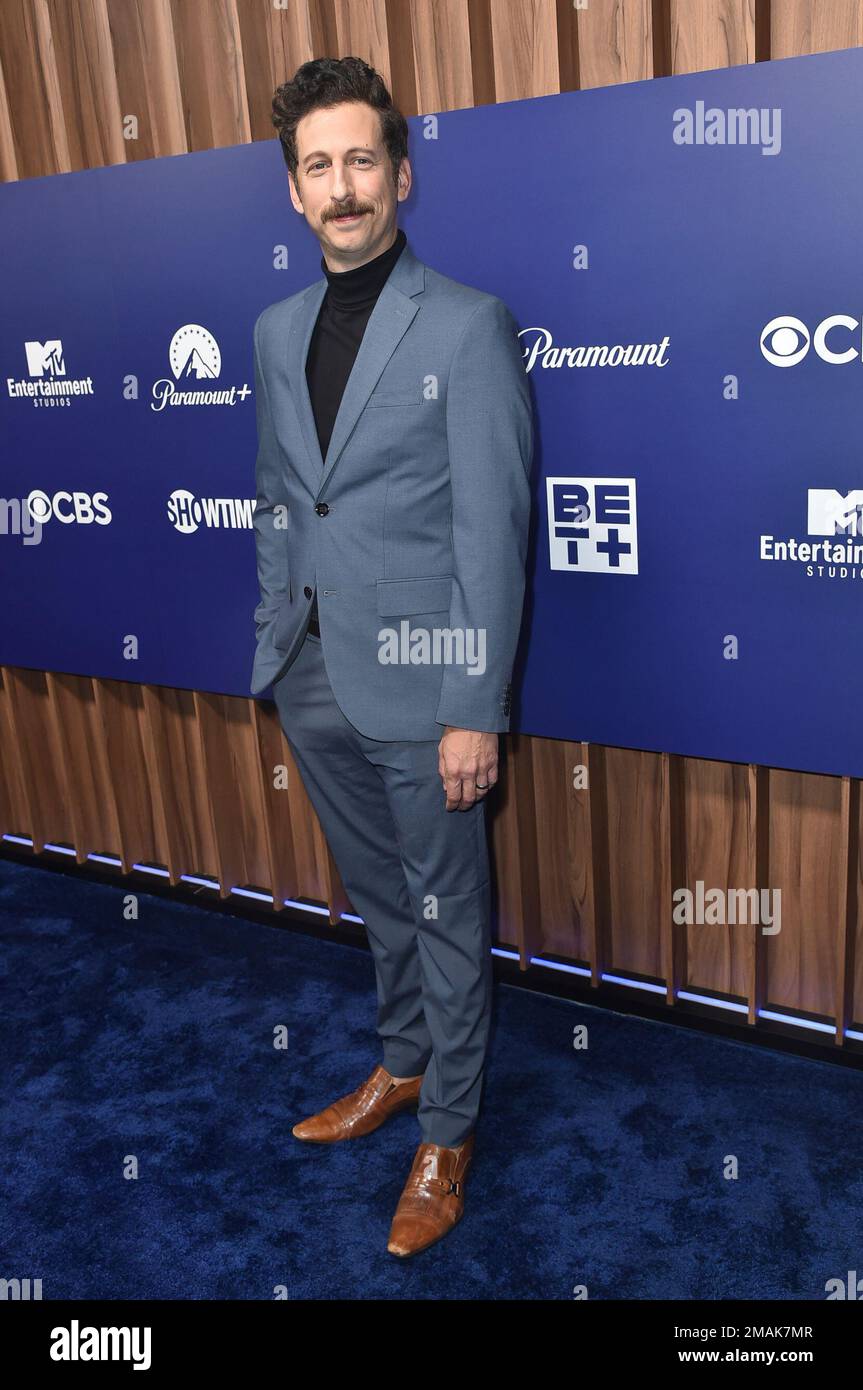 David Magidoff arrives at the Paramount Emmy Party on Saturday, Sept ...