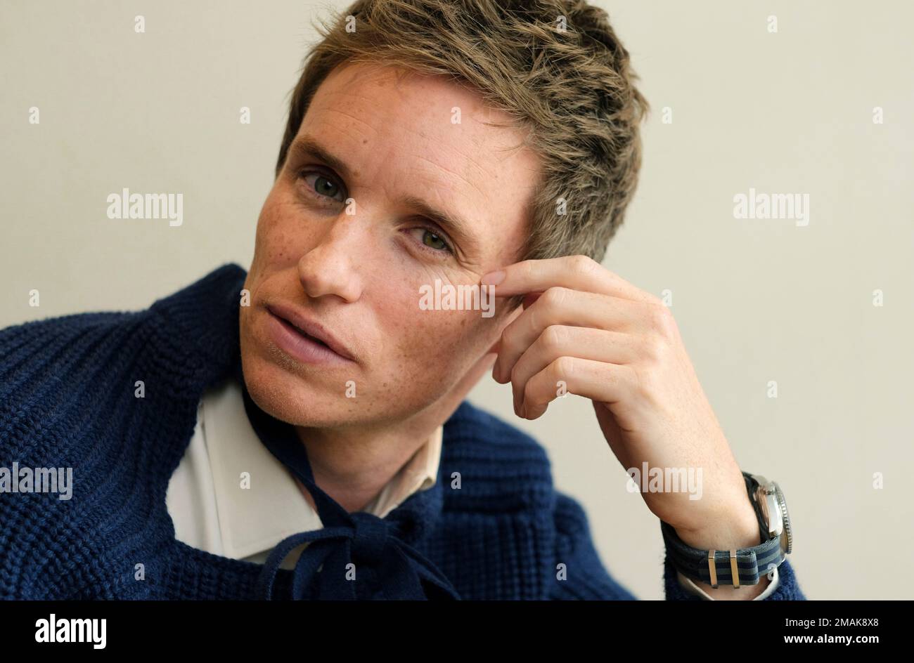 Eddie Redmayne, a cast member in "The Good Nurse," poses for a portrait ...