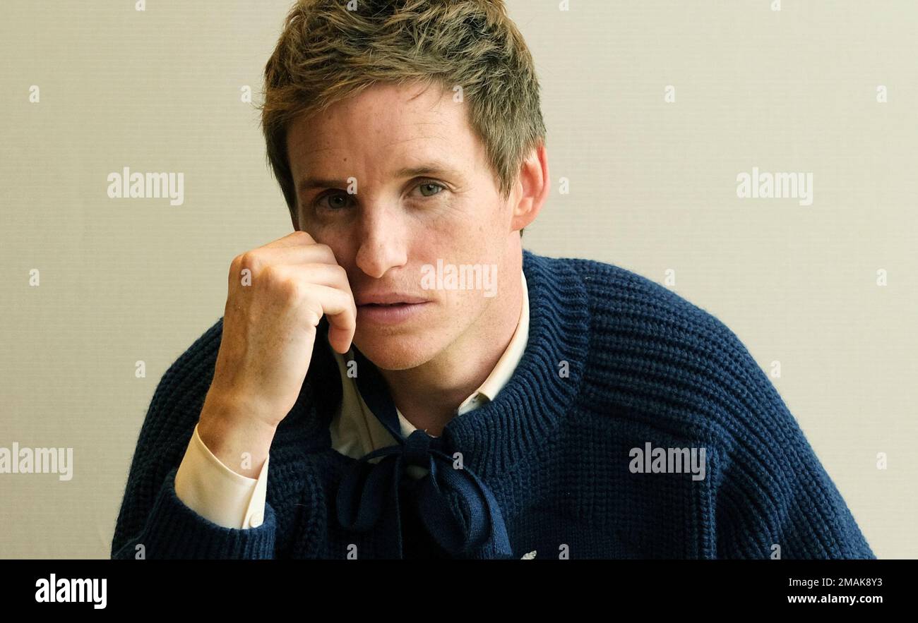 Eddie Redmayne, a cast member in "The Good Nurse," poses for a portrait ...