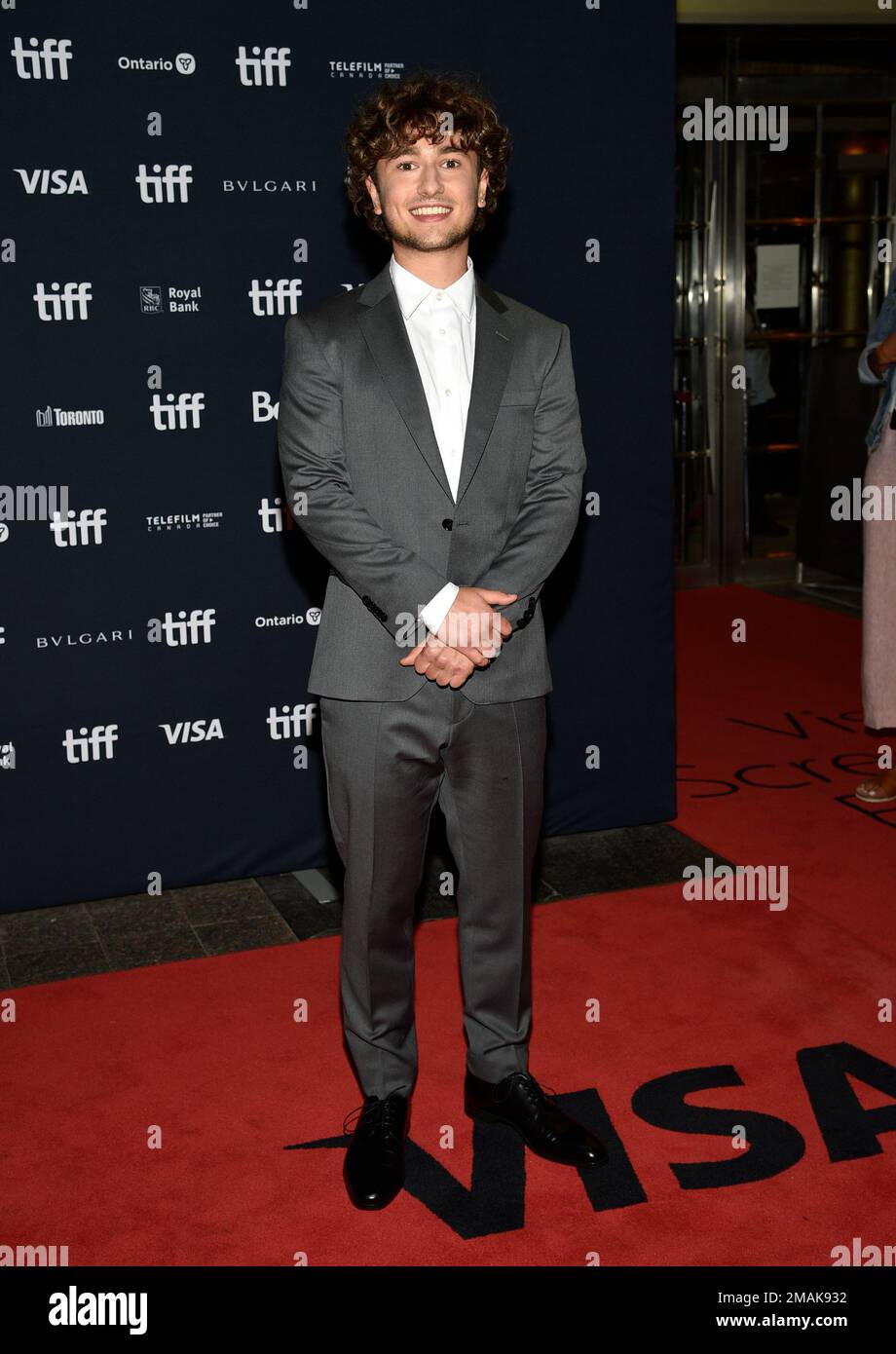 Gabriel LaBelle attends the premiere of "The Fabelmans" at the Princess ...