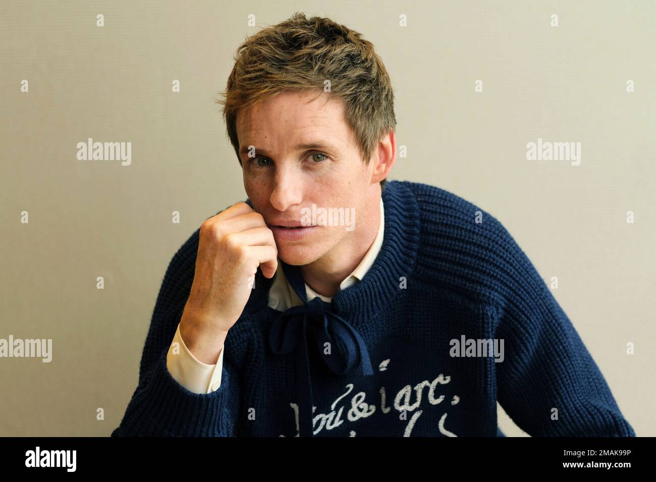 Eddie Redmayne, a cast member in "The Good Nurse," poses for a portrait ...
