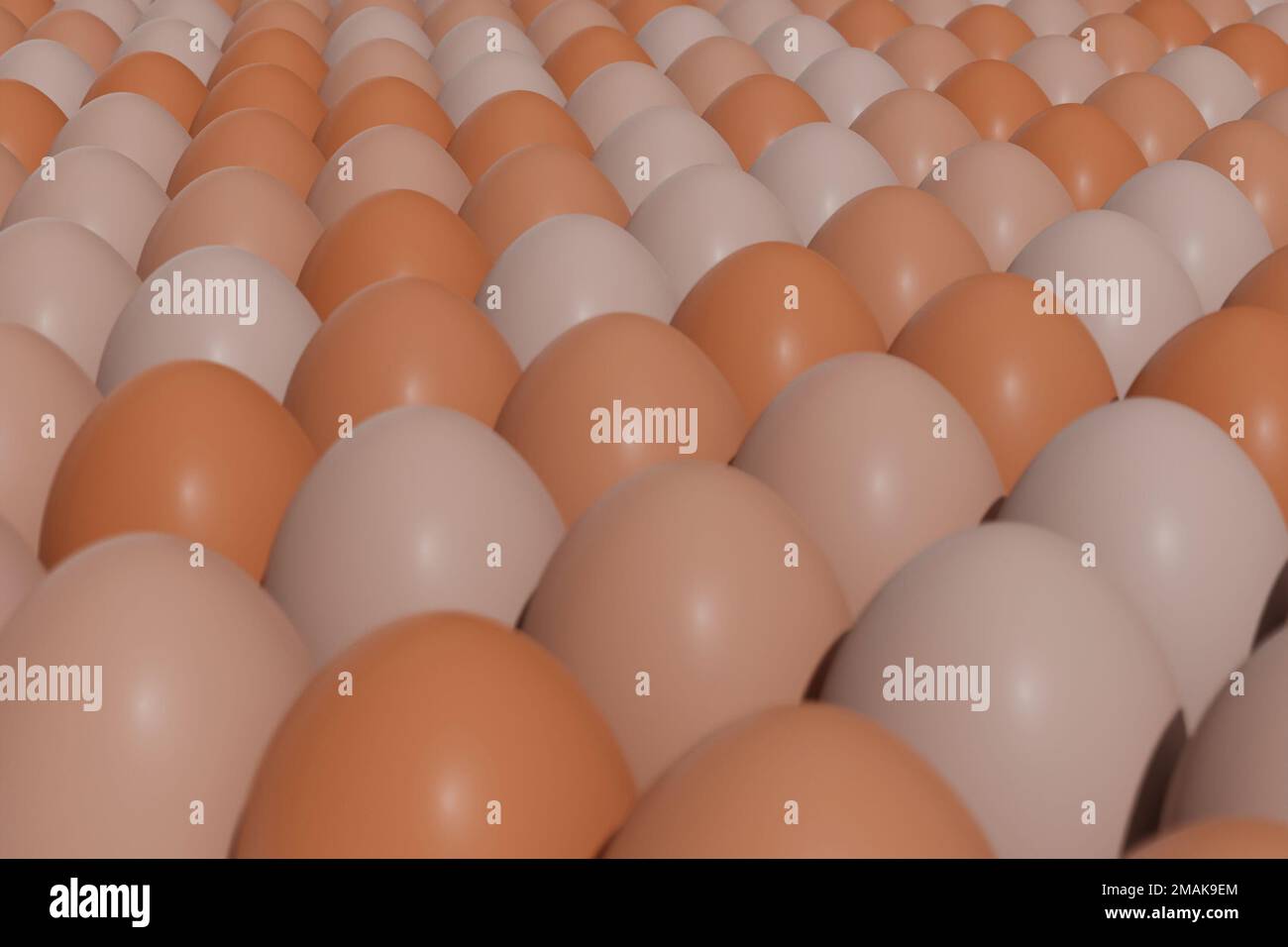 realistic egg 3d render illustration Stock Photo - Alamy
