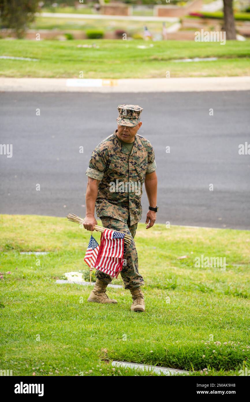 SAN PEDRO (May 28, 2022) Master Sgt. Javier Acfalle, from Dededo, Guam ...