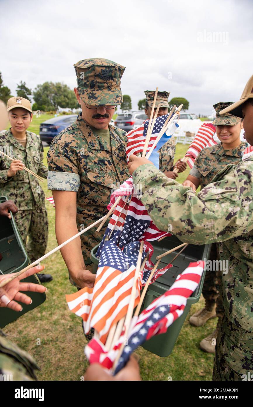 SAN PEDRO (May 28, 2022) Hospital Corpsmen 2nd Class Montana Lugo, from ...