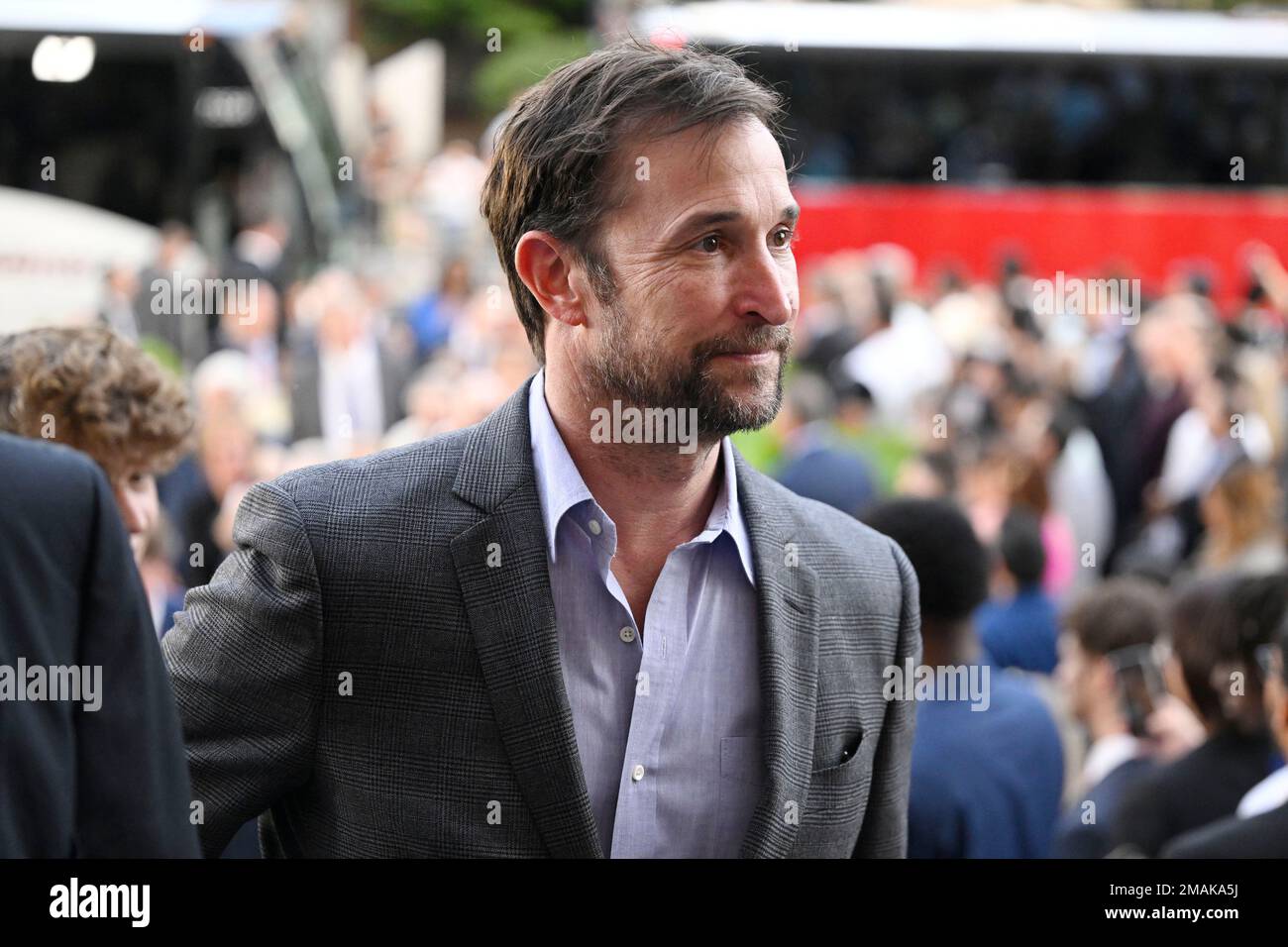 Actor Noah Wyle arrives for the Basketball Hall of Fame enshrinement ...