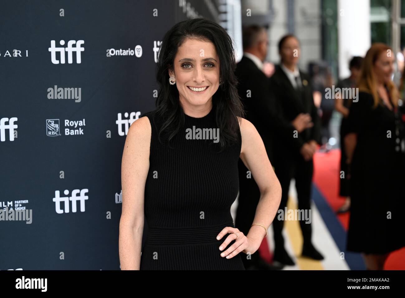 Director Lila Neugebauer attends the premiere of "Causeway" at the ...