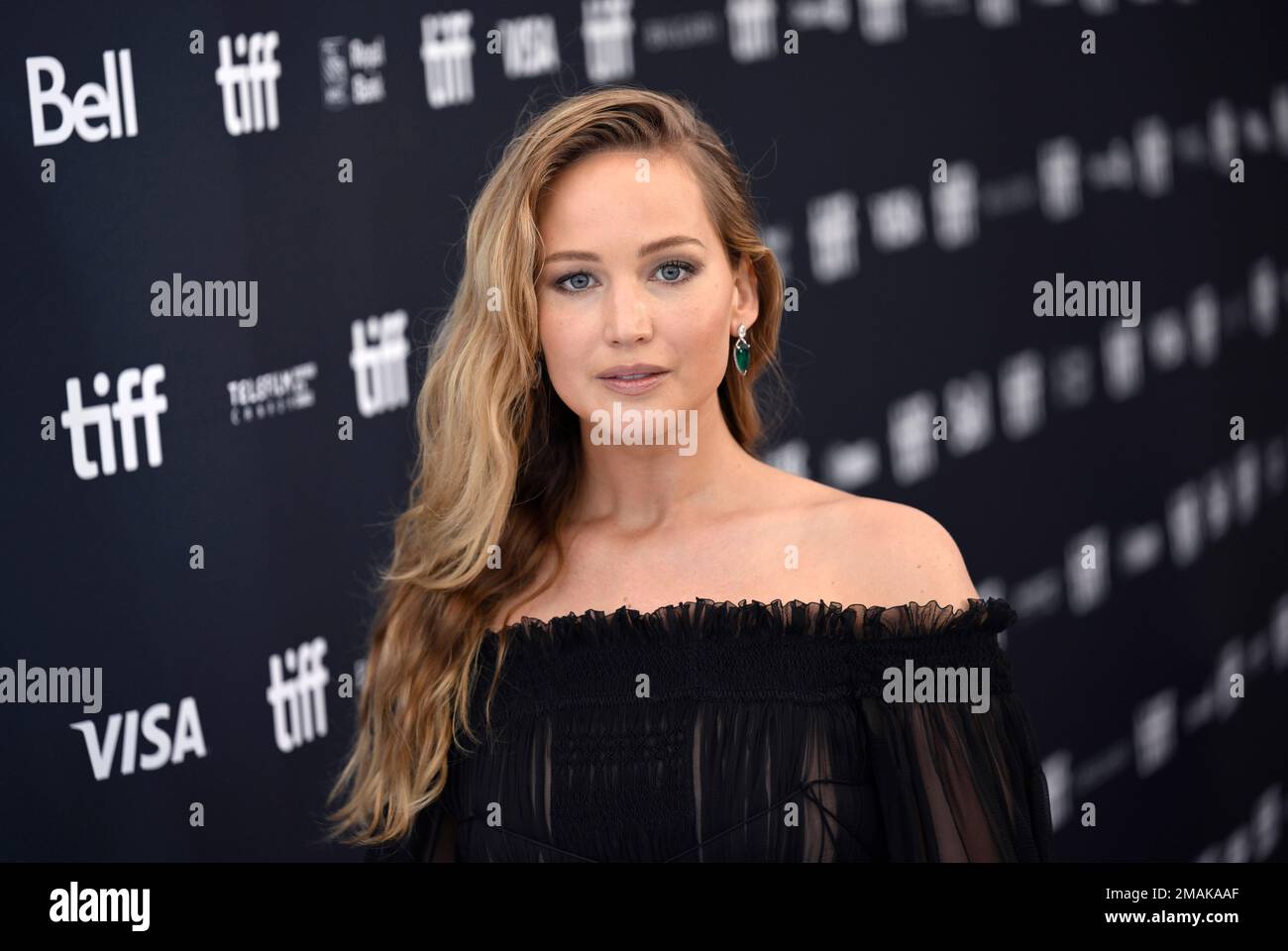 Jennifer Lawrence attends the premiere of "Causeway" at the Royal ...