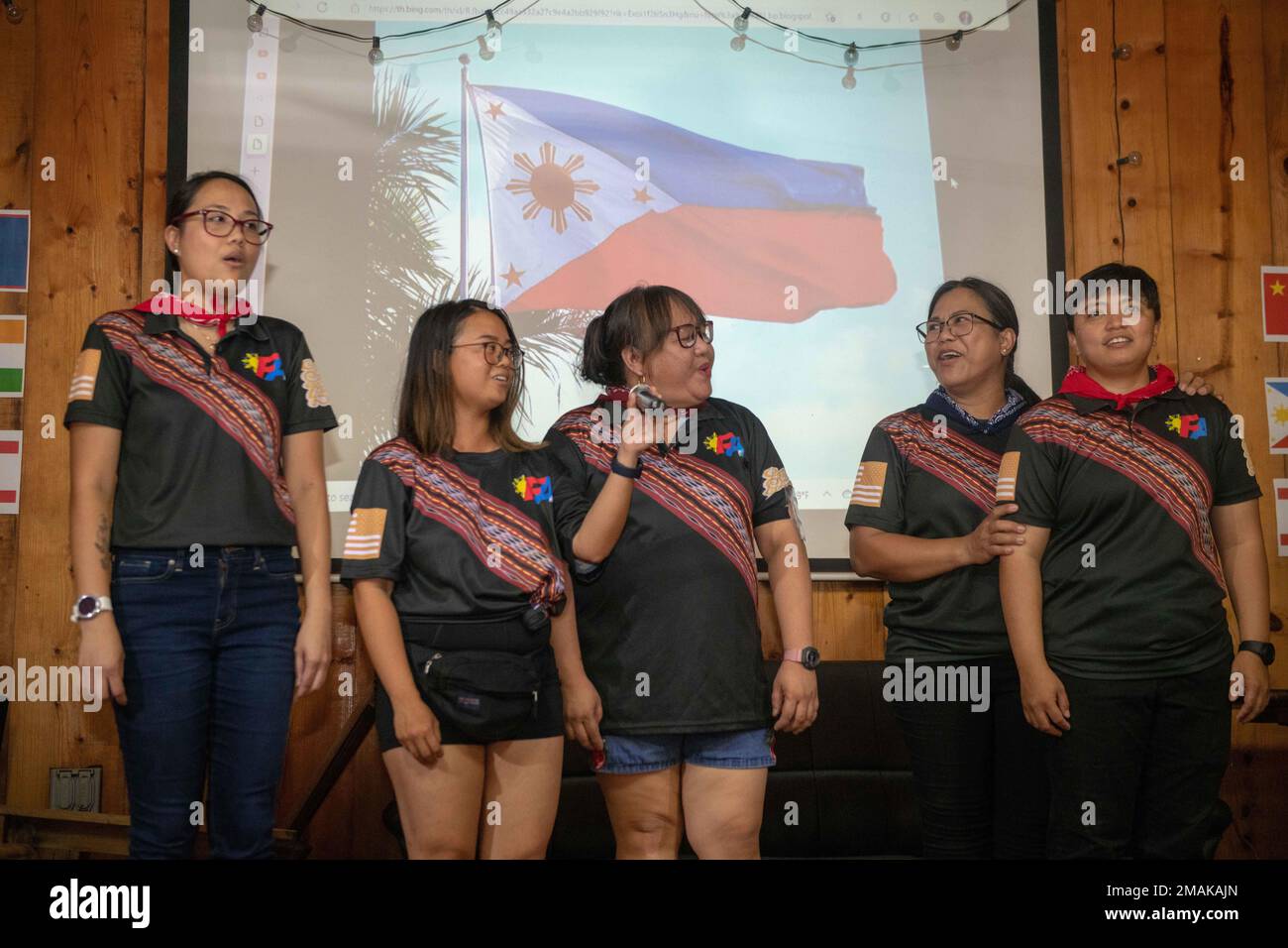 CAMP LEMONNIER, Djibouti (May 29, 2022) Members of the Filipino ...