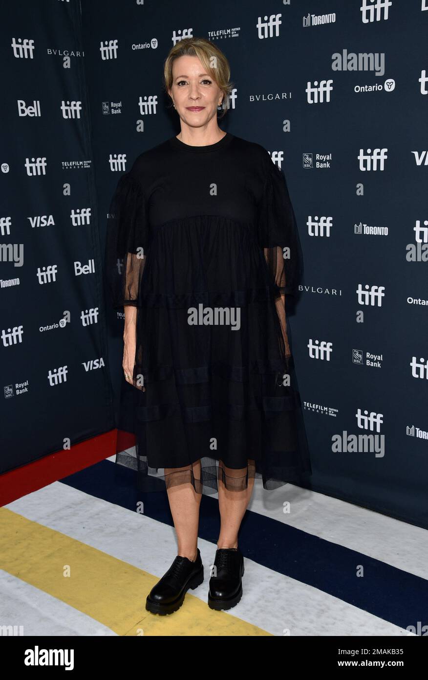 Linda Emond attends the premiere of "Causeway" at the Royal Alexandra ...