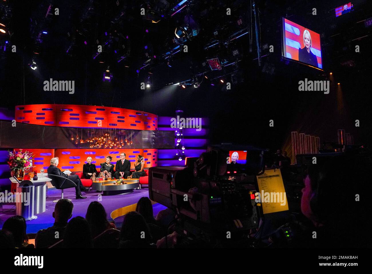 EDITORIAL USE ONLY Graham Norton, Michelle Williams, Helena Bonham ...